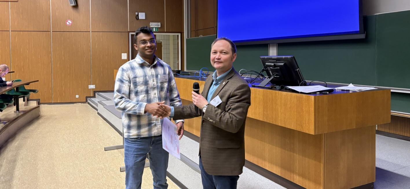 Poster Award for DWI Doctoral Researcher at the European Soft Matter ...